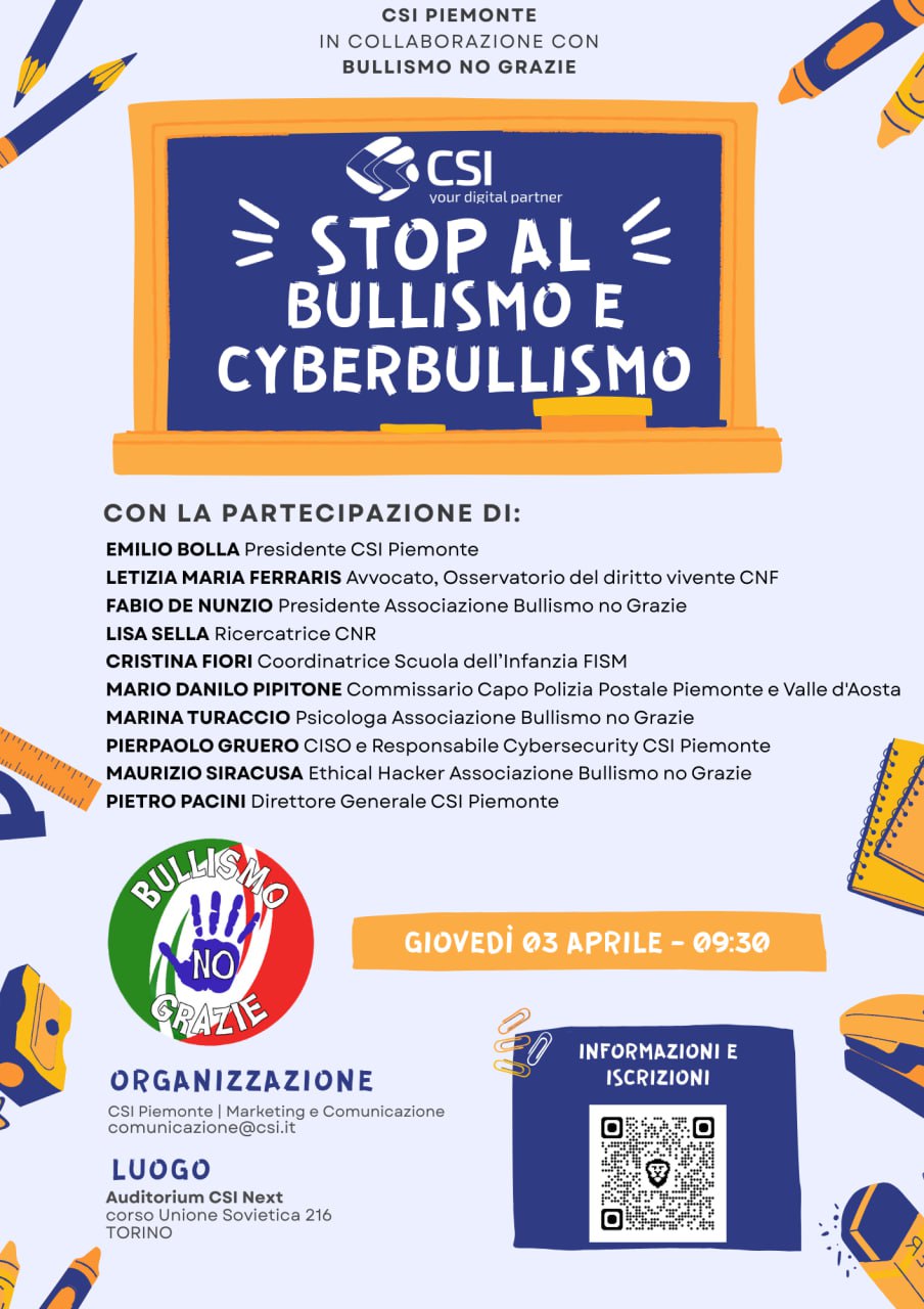 Seminario: "Stop al bullismo e cyberbullismo" - IRCRES